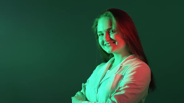 Successful Healthcare Specialist Proud Doctor, Stock Footage | VideoHive