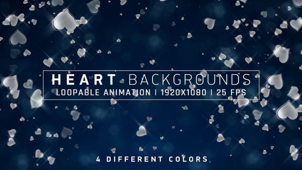 Heart Background, Motion Graphics | VideoHive