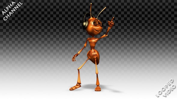 Funny Ant - Dance Greasy, Motion Graphics | VideoHive