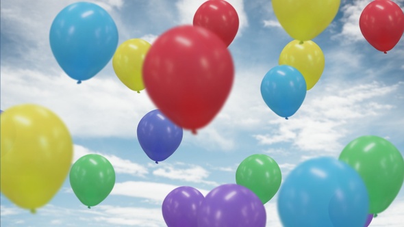 Balloon Loop, Motion Graphics | VideoHive