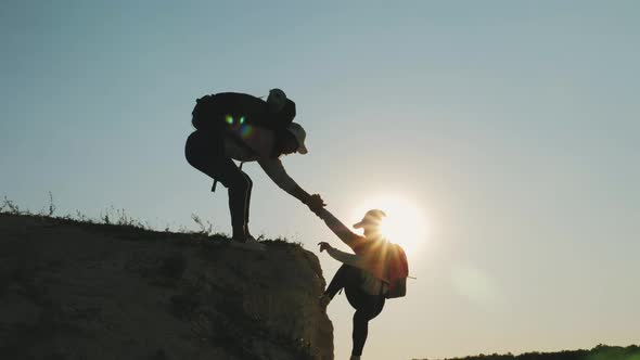 Teamwork Helping Hand, Stock Footage | VideoHive