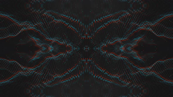 Line Particles Background, Motion Graphics | VideoHive