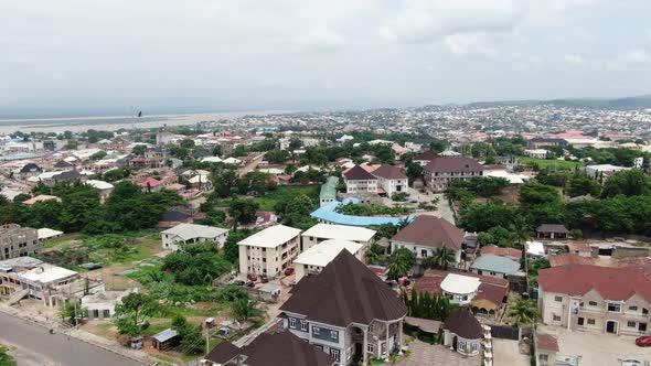 Shot of area View of Lokoja, Kogi State Nigeria, Stock Footage | VideoHive