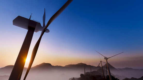 Wind power generation, Motion Graphics | VideoHive