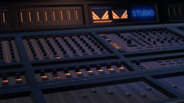 Recording Studio Mixer 2, Motion Graphics | VideoHive