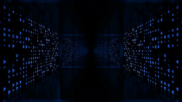 Digital Hallway Loop, Motion Graphics | VideoHive