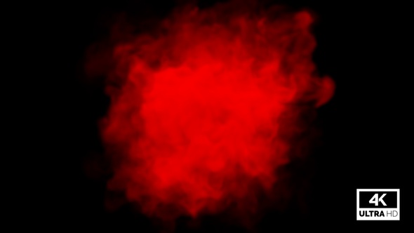 Red Smoke Explosion, Motion Graphics | VideoHive