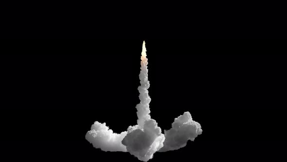 Rocket Launch Smoke Hq, Motion Graphics | VideoHive