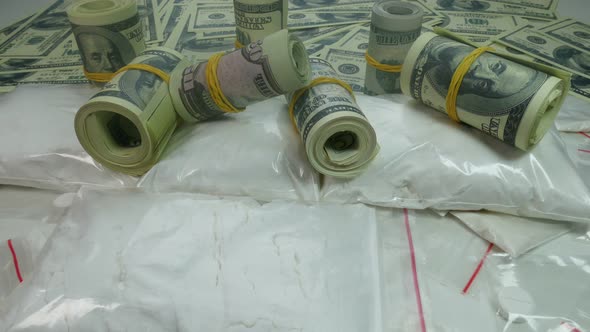 Money and Goods of Drug Cartels, Stock Footage | VideoHive