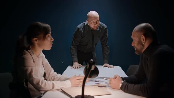 Police Detectives are Trying to Extract Guilt Confession From Suspected ...