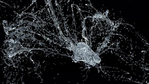 Water Splash, Motion Graphics | VideoHive