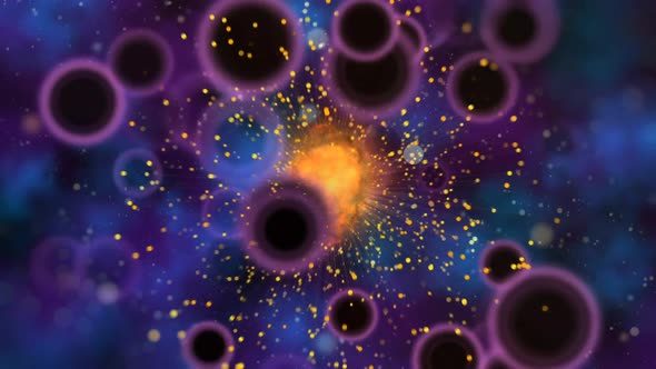 Cosmic Space Motion Loop Background, Motion Graphics | VideoHive
