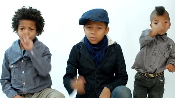 Three Black Brothers, Stock Footage | VideoHive