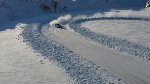 Ice Rally Racing in Winter, Stock Footage | VideoHive