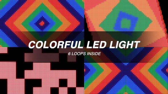 Colorful LED Light, Motion Graphics | VideoHive