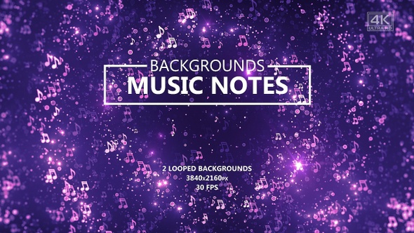 Music Notes, Motion Graphics | VideoHive