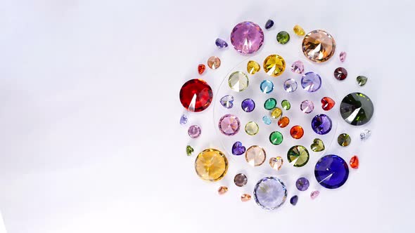 Elliptical Shape Diamonds Show On The Rotate Display by thaisign ...