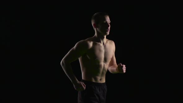 Run. Men. Slow Motion, Stock Footage | VideoHive