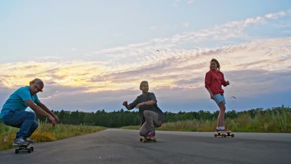 Freestyle Longboarding, Stock Footage | VideoHive