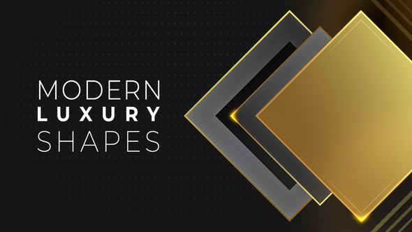 Modern and Elegant Luxury Shapes, Motion Graphics | VideoHive