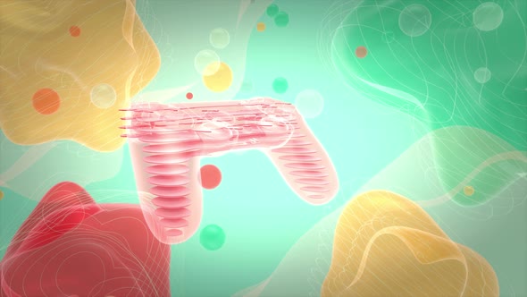 4K Abstract background of a video game concept, Motion Graphics | VideoHive