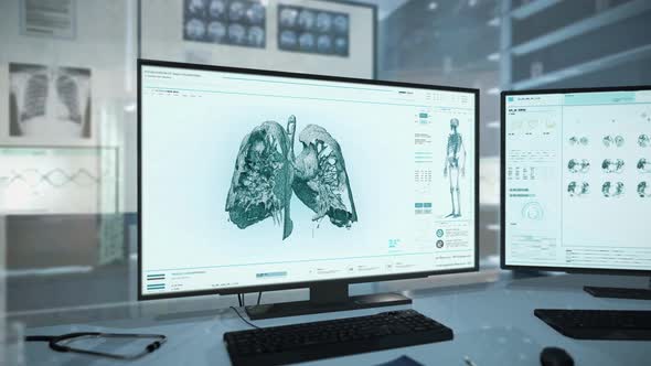 Modern scanner interface investigates the biological structure of ...