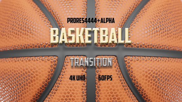 Basketball Transition | UHD | 60fps, Motion Graphics | VideoHive
