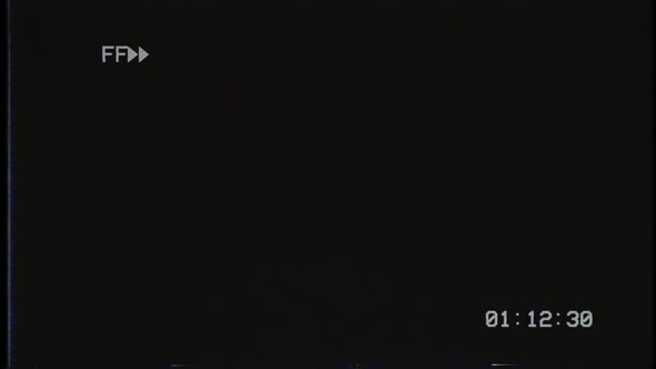 Videocassette recorder VCR or VHS FF for overlay, Motion Graphics ...