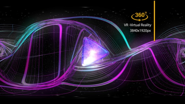VR 360 Tunnel Abstract 02 Virtual Reality, Motion Graphics | VideoHive