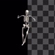 Skeleton Dancer Loop, Motion Graphics | VideoHive