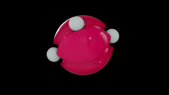 illusion of spinning balls. abstract animation. alpha and loop, Motion ...