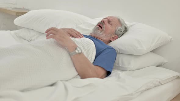 Nightmare, Old Man Waking Up in Shock, Stock Footage | VideoHive