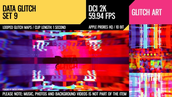 Data Glitch (2K Set 9), Motion Graphics | VideoHive