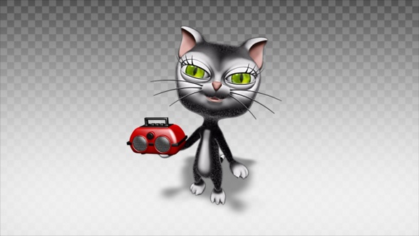 Cartoon Kitty Cat - Show Player by CINEMULTIC | VideoHive