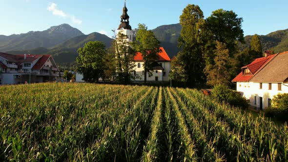 This is Preddvor in Slovenia. A small and idyllic town with ...