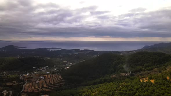 Sa Talaia mountain in Ibiza, Spain, Stock Footage | VideoHive