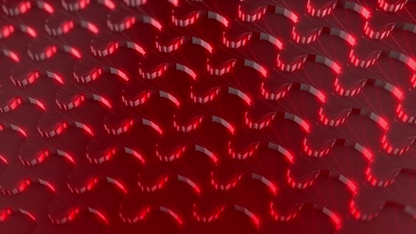 4K Abstract Red Background Seamless Loop, Motion Graphics | VideoHive