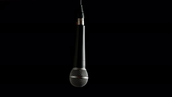 Microphone swinging, Stock Footage | VideoHive
