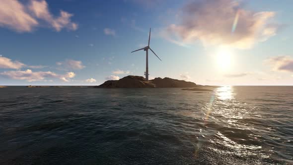 Windmill On The Island, Motion Graphics | VideoHive