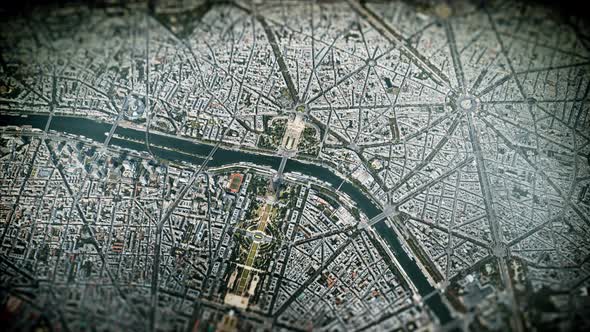 Flying Over Paris, Motion Graphics | VideoHive