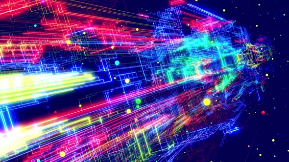 Motion Graphic Data Flow, Motion Graphics | VideoHive