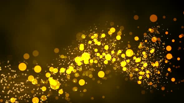 Gold Spark Abstract Background, Motion Graphics | VideoHive