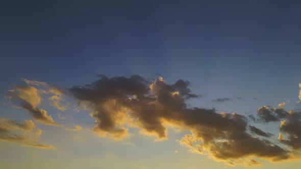 Timelapse of the Sunset Sky, Stock Footage | VideoHive