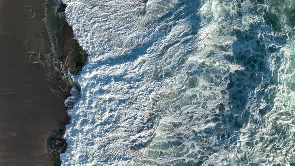Sea waves in a storm aerial view 4 K, Stock Footage | VideoHive