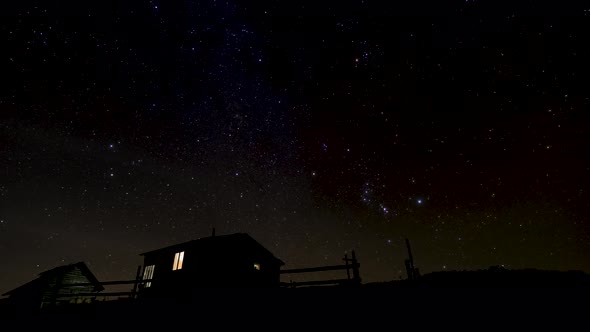 Timelapse of Moving Stars in Night Sky, Stock Footage | VideoHive