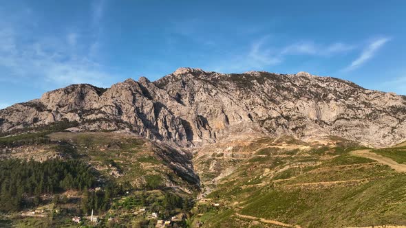 Mountain ranges in Turkey Aerial view 4 K, Stock Footage | VideoHive