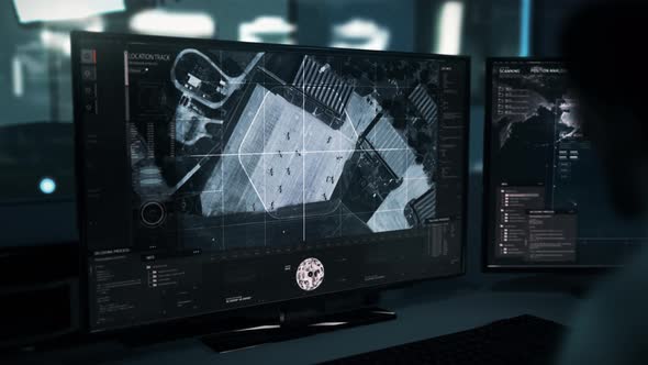 International spy scanner detected multiple helicopters at the military ...