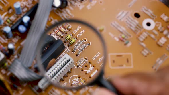 Circuit Board Inspection, Stock Footage | VideoHive