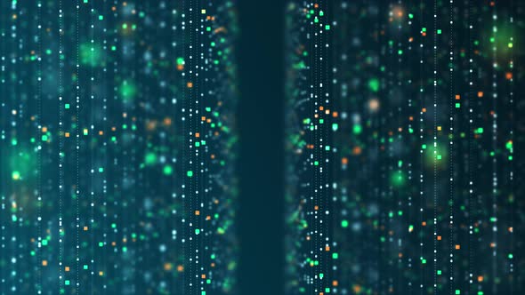 4K Data futuristic background - Loopable, Motion Graphics | VideoHive