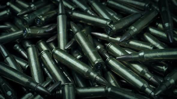 Lots Of Bullets Moving Shot, Stock Footage | VideoHive